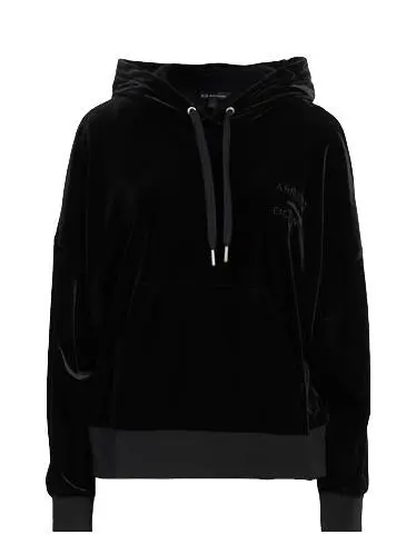 Armani Exchange Sweatshirt With Embroidered Logo - Black