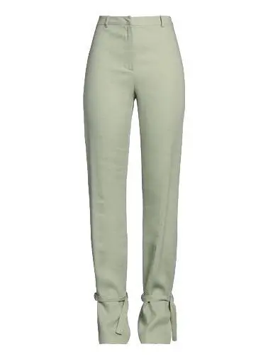 Patrizia Pepe Straight-leg Twill Pants - Green