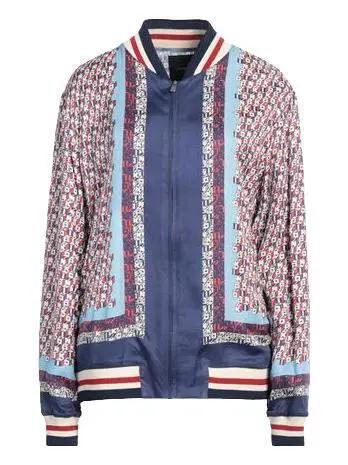 Pinko Jacket In Viscose And Elastane - Blue