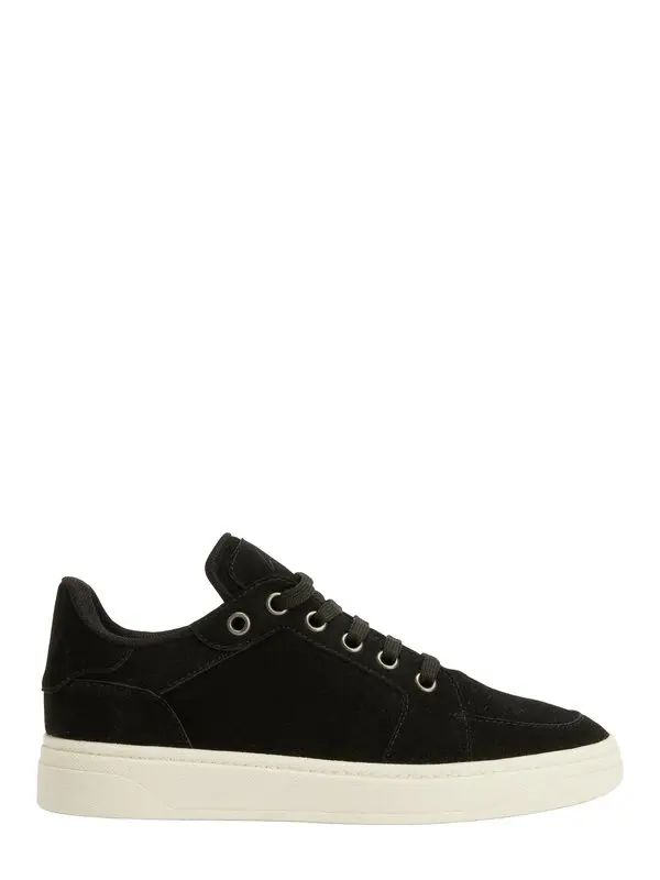 GIUSEPPE ZANOTTI Low-top Lace-up Sneakers - Black