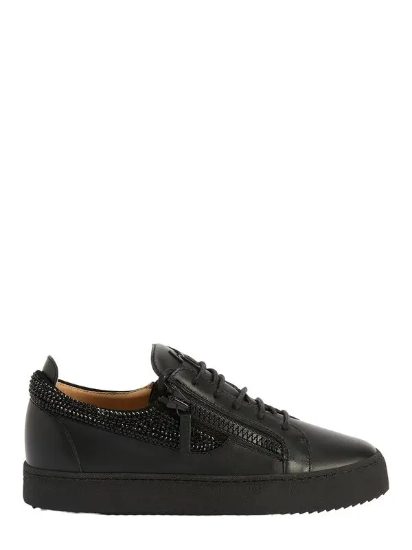 GIUSEPPE ZANOTTI Frankie Low-top Sneakers - Black