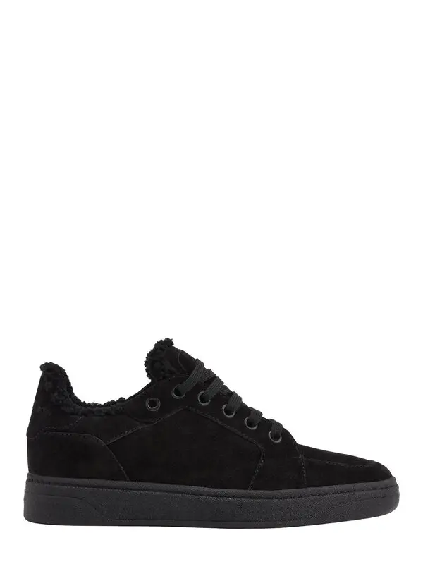 GIUSEPPE ZANOTTI Low-top Lace-up Sneakers - Black