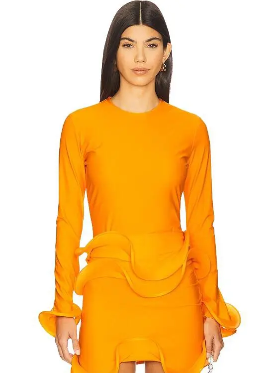 SID NEIGUM X Revolve Wave Tube Top - Orange
