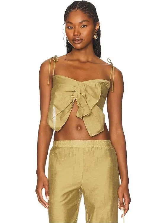 MOTHER OF ALL Fay Top - Olive