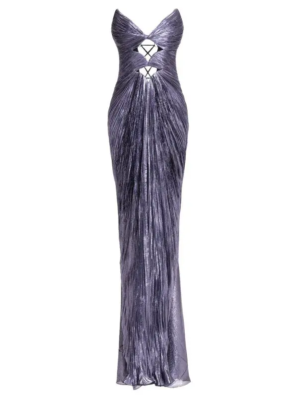 MARIA LUCIA HOHAN Despina Gown - Purple