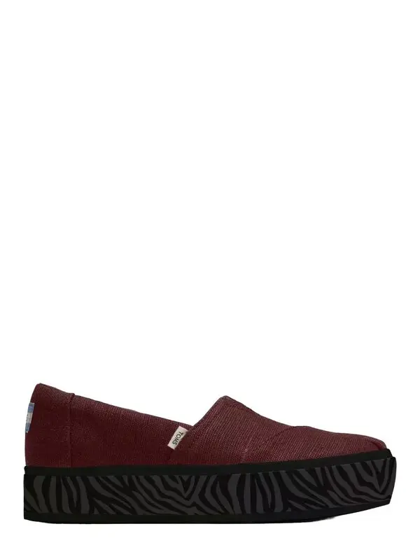 Toms Boardwalk Slip-on Sneakers - Red