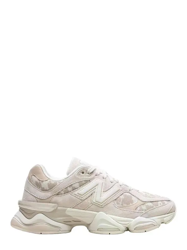 NEW BALANCE 9060 Leopard Print Trainers - Cream/leopard