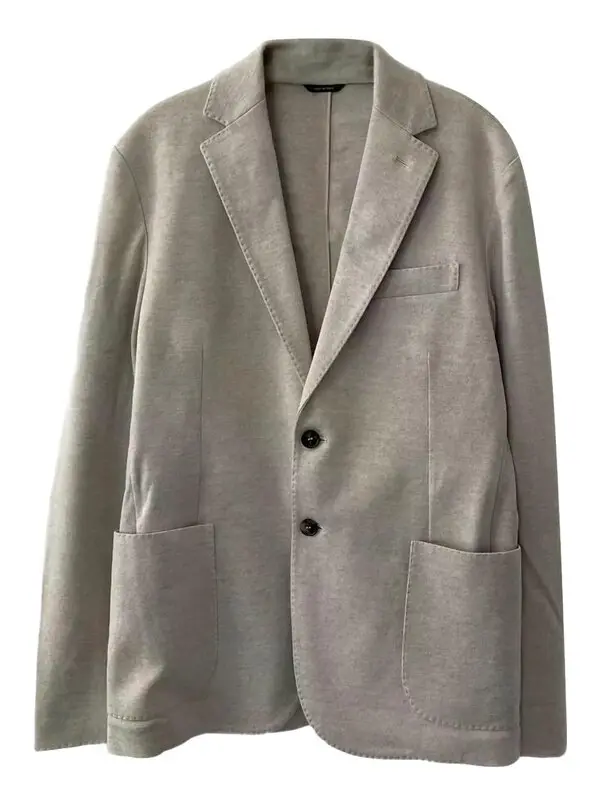 Loro Piana Patch-pocket Two-button Jacket - Neutrals