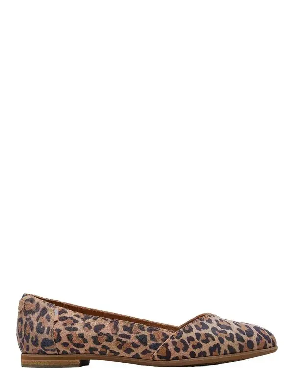 Toms Julie Leopard Ballet Flats - Neutrals