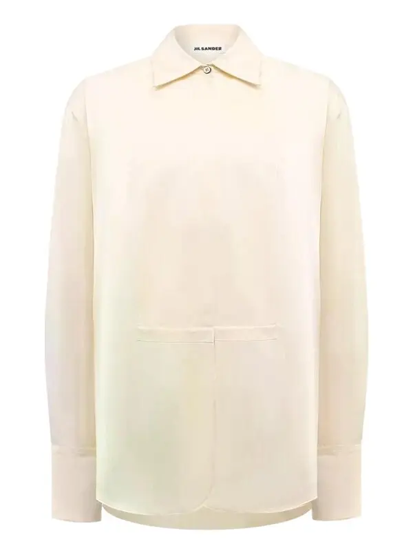JIL SANDER Panelled Shirt - Neutrals