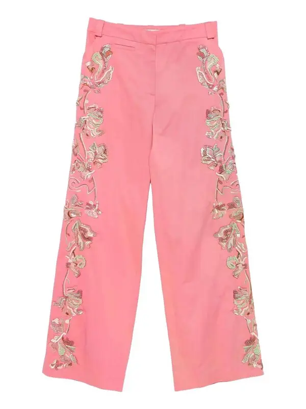 Christopher Esber Straight-leg Trousers - Pink