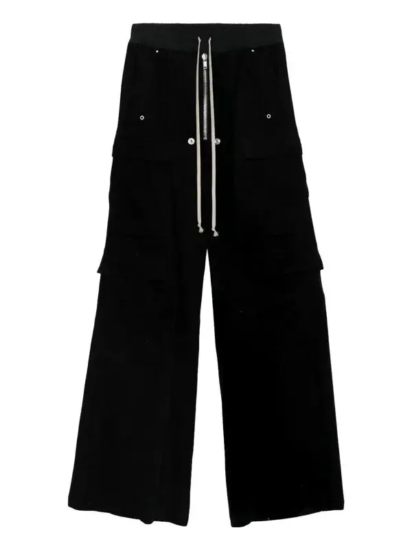 Rick Owens Bella Zip-fly Cargo Trousers - Black