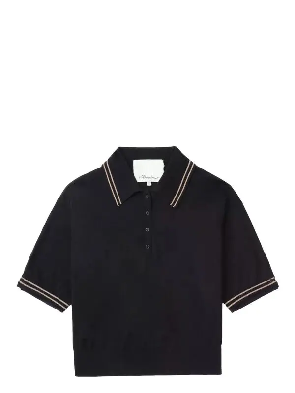 3.1 Phillip Lim Short-sleeve Polo Shirt - Blue