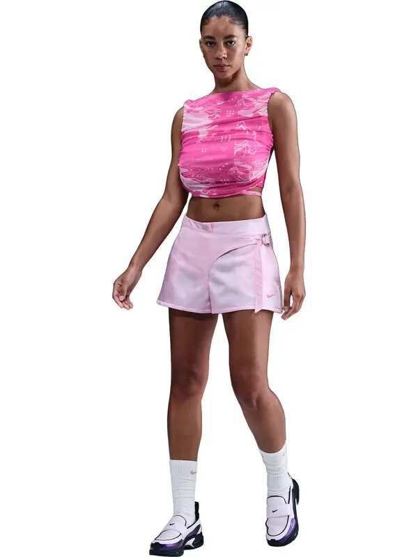 Nike Serena Williams Design Crew High-rise 3" Shorts - Pink