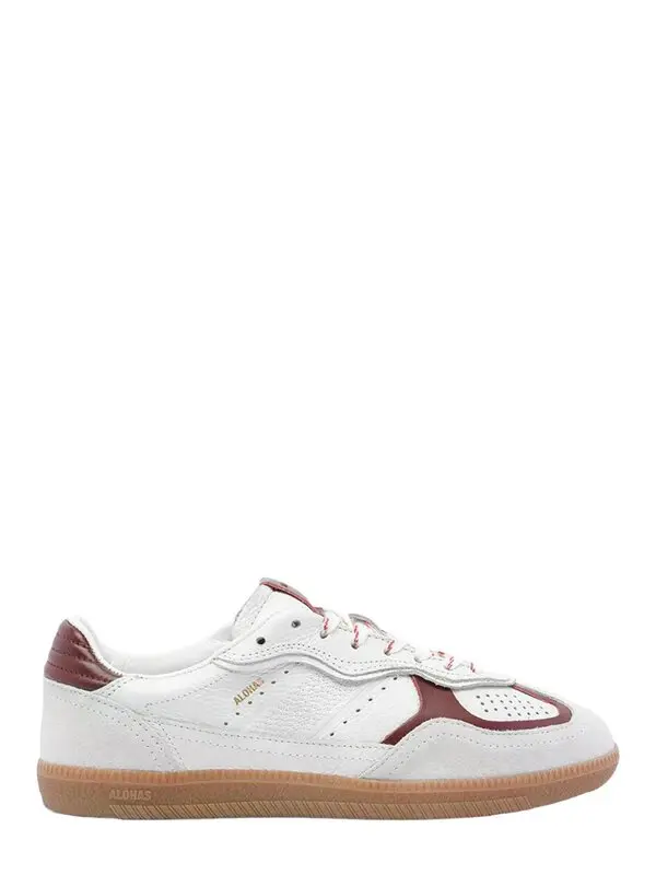 ALOHAS Leather Low-top Sneakers - White