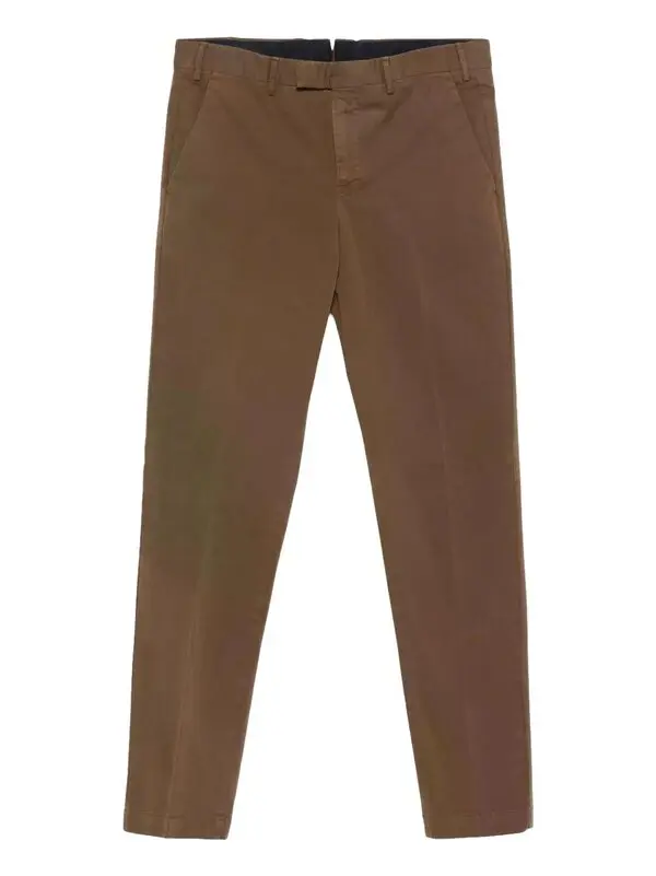 PT TORINO Belt-loops Trousers - Brown