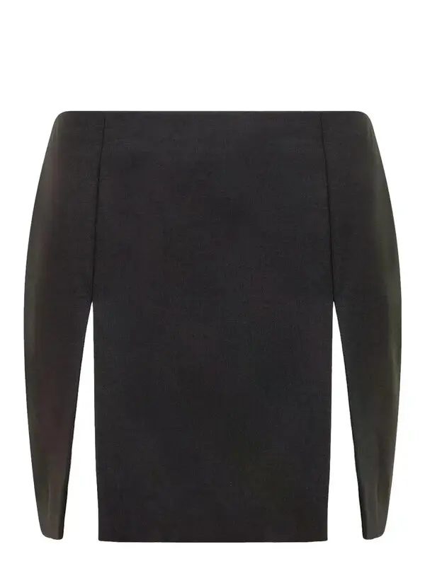 Givenchy Pencil Mini Skirt - Black