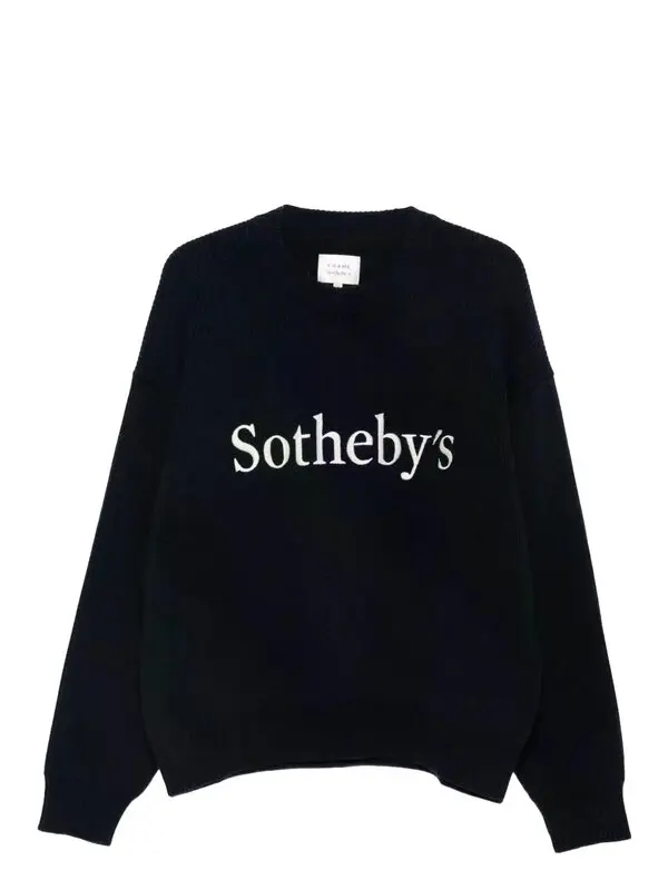 FRAME Sotheby's Cashmere Sweater - Blue