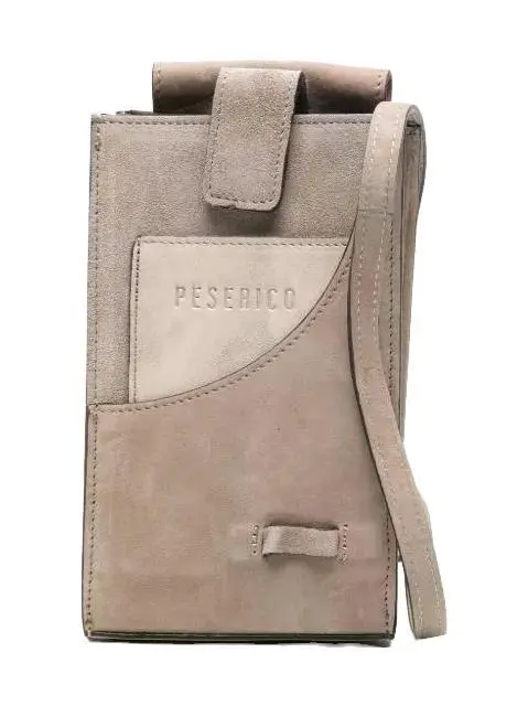 Peserico Suede Mini Bag - Grey