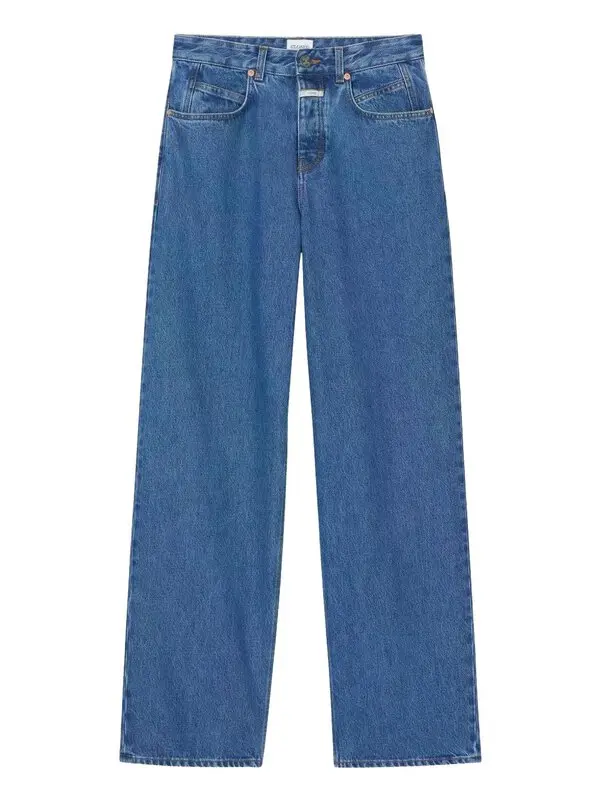 Closed High-rise Wide-leg Jeans - Blue