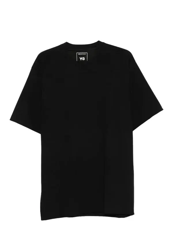 Y3 Crew-neck Short-sleeve T-shirt - Black