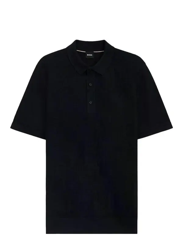 BOSS Short-sleeve Polo Shirt - Black