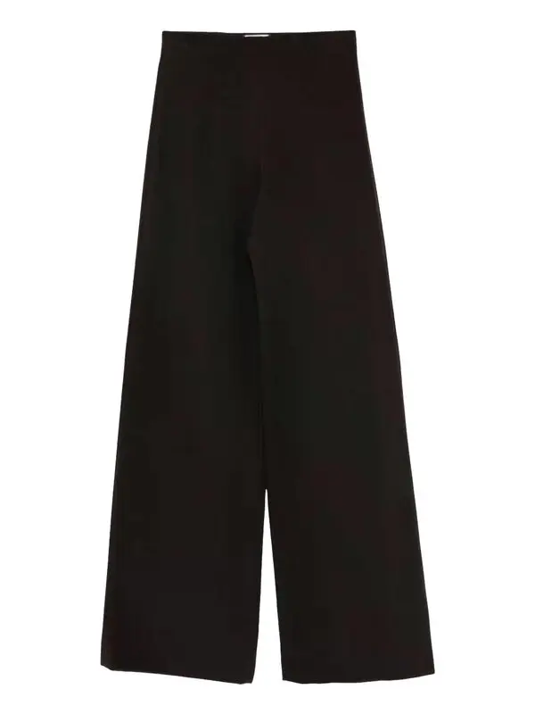Seductive Kimberley Wide-leg Trousers - Black