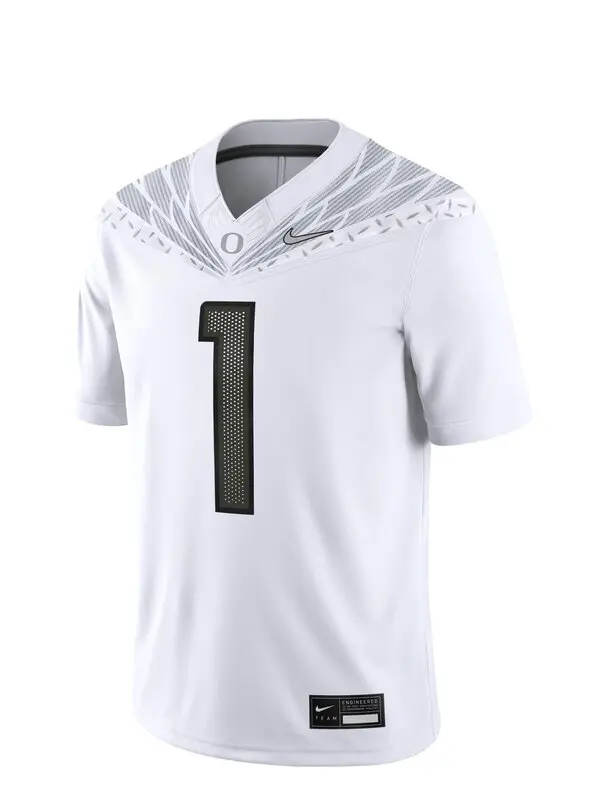 Nike Oregon Ducks Dri-fit College Game Jersey - White