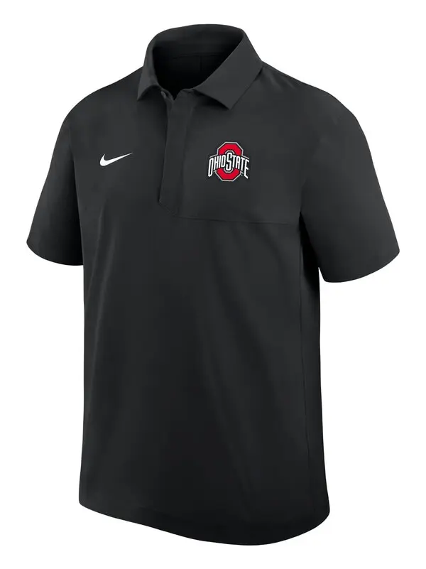 Nike Ohio State Dri-fit College Polo - Black