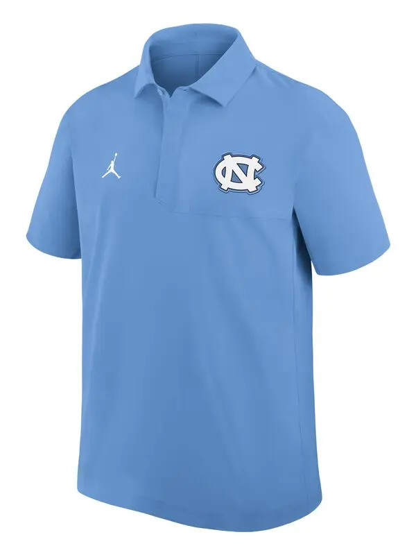 JORDAN North Carolina Brand Dri-fit College Polo - Blue