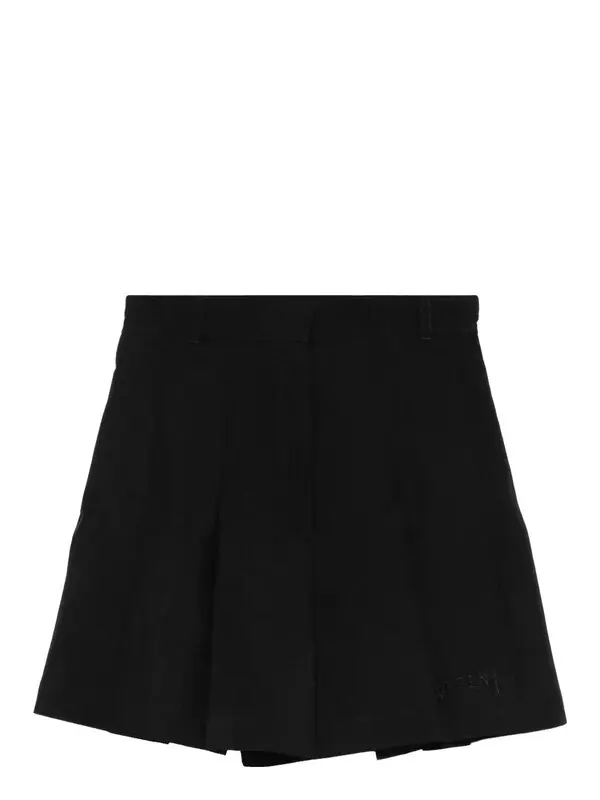 Alexander McQueen Pleated Shorts - Black