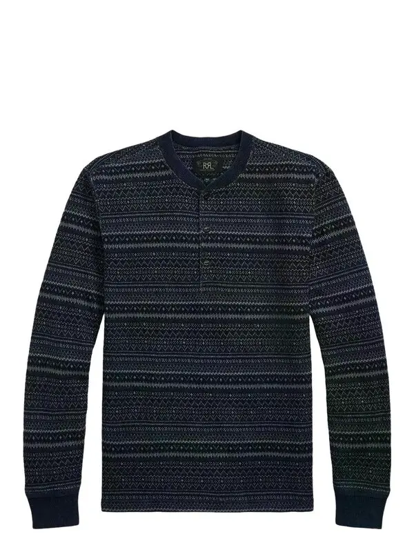 Ralph Lauren Intarsia-knit Sweater - Blue