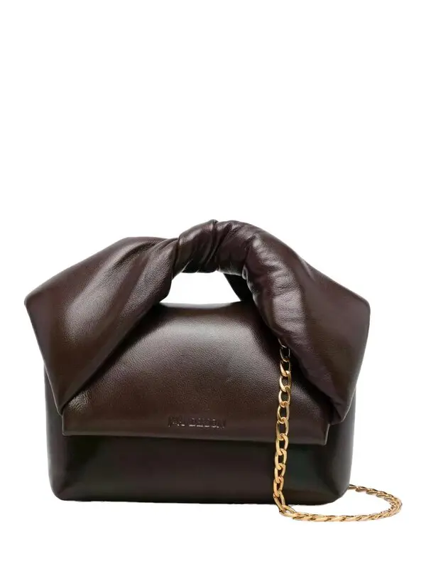 JW Anderson Knotted Leather Tote - Brown