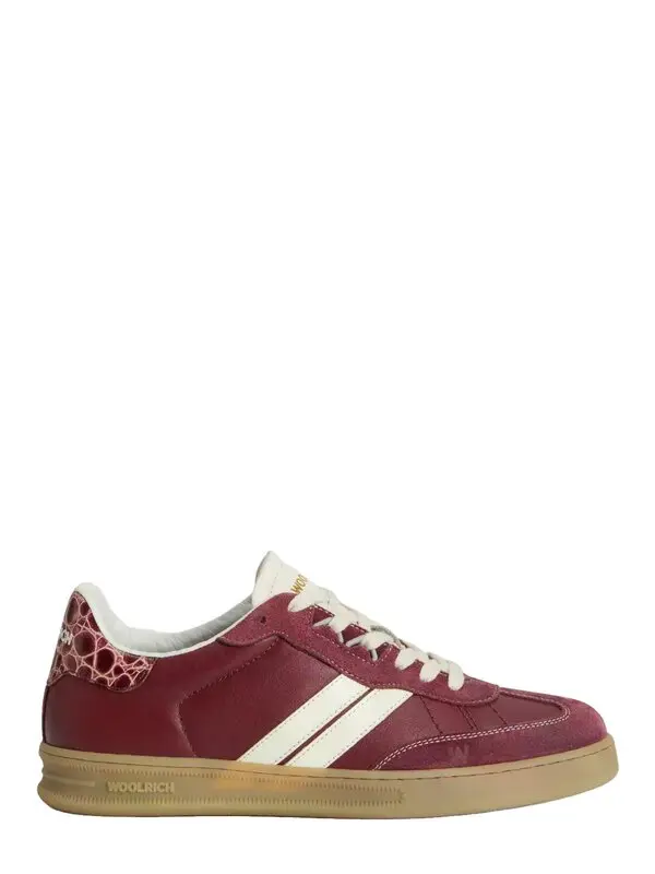 Woolrich Leather Sneakers - Red
