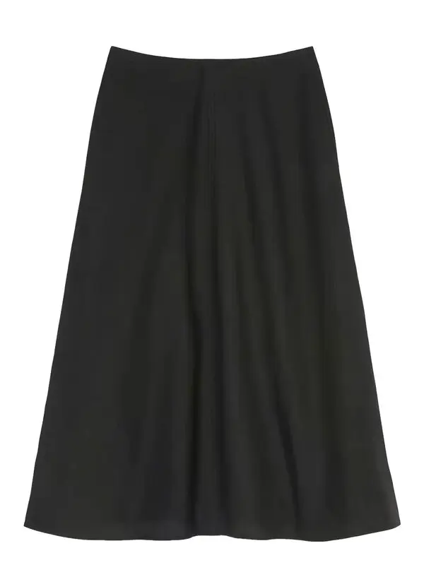 Marc O'polo A-line Midi Skirt - Black