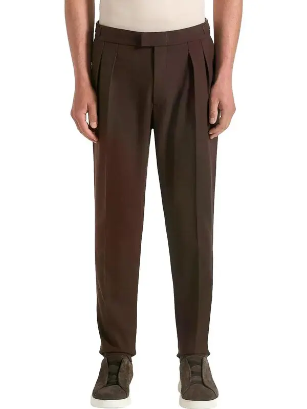 Manière De Voir Hubert Tailored Trousers - Brown