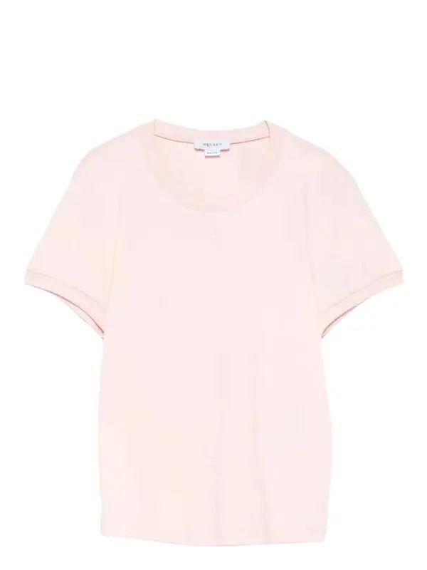 Alexander McQueen Crew-neck T-shirt - Pink