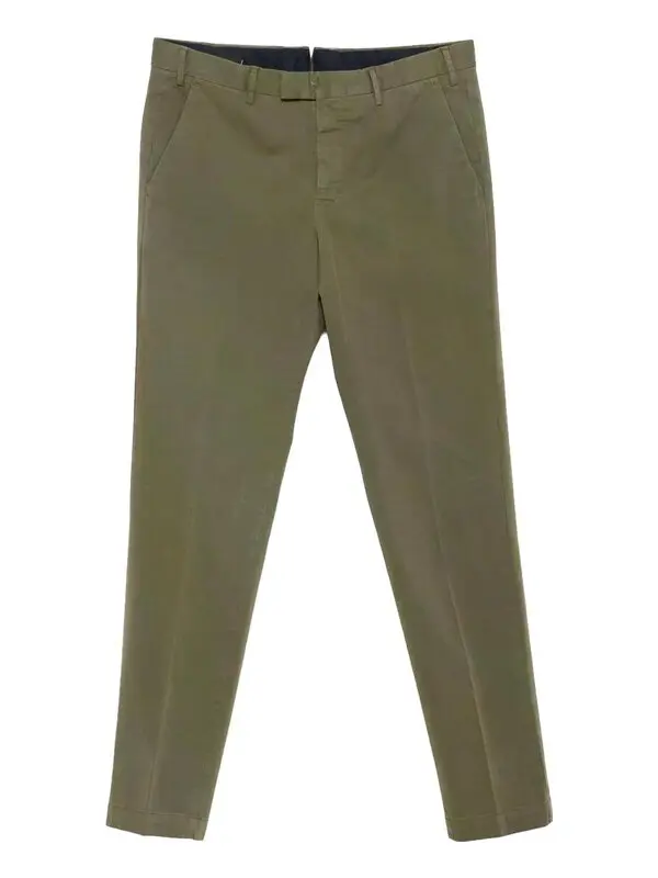 PT TORINO Belt-loops Trousers - Green