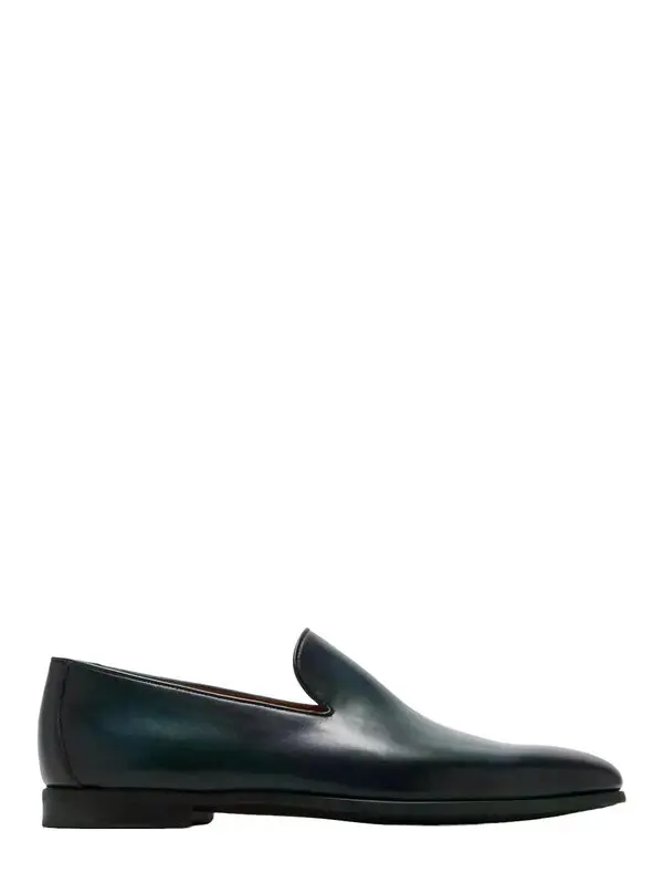 Magnanni Diaz Leather Loafers - Blue