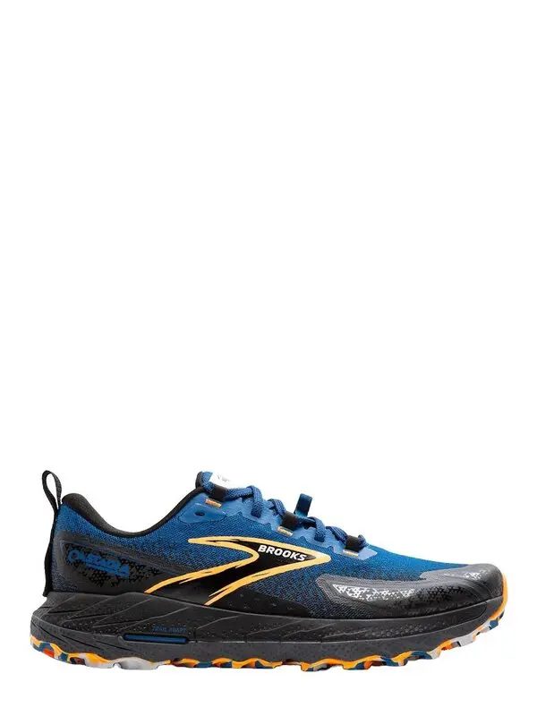 Brooks Cascadia 18 Athletic Sneakers - Blue Sapphire/black/orange