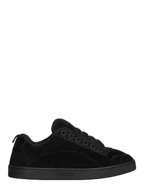 Celine Huntington Low Lace-up Sneaker - Black
