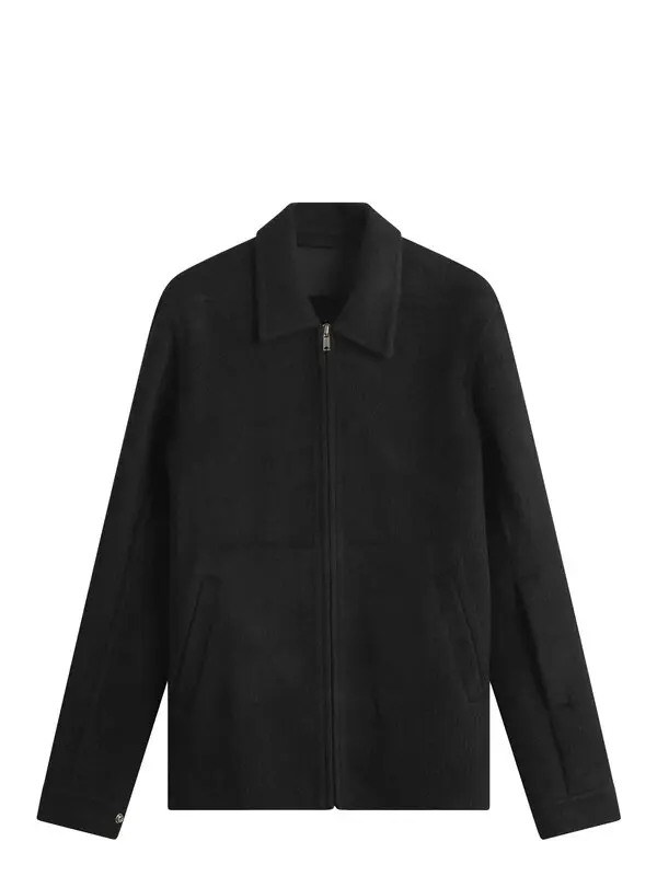 Rick Owens Double Cashmere Brad Jacket - Black