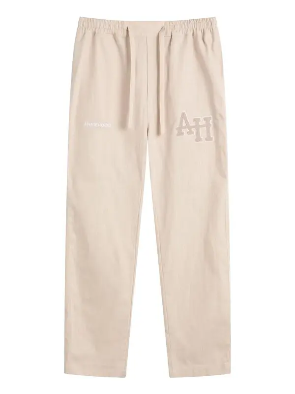 ANNIE HOOD College Linen Trousers - Natural