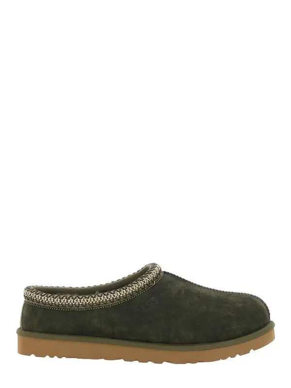 UGG Tasman Shearling-lined Suede Mules - Green