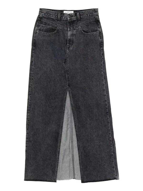 SLVRLAKE Dallas Maxi Skirt - Black