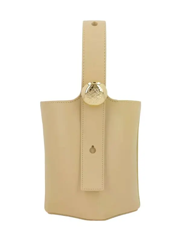 Loewe Mini Pebble Bucket Bag - Neutrals
