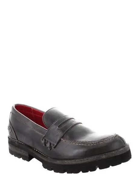Bed Stu Reina Iii Penny Loafer - Black Rustic