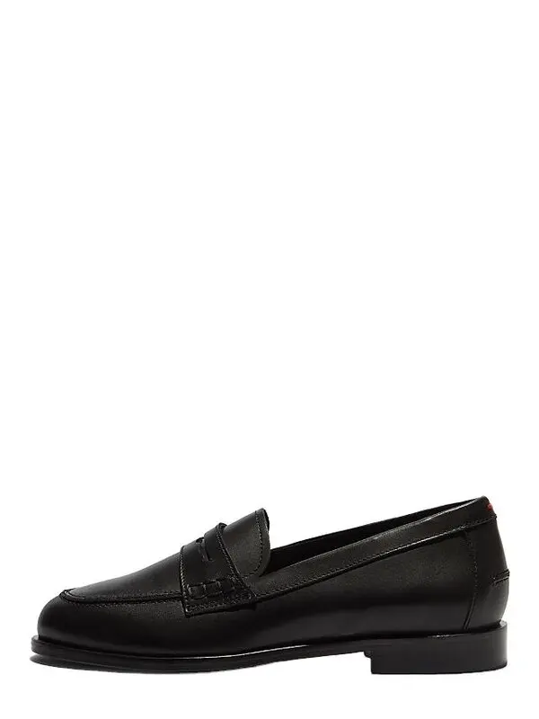 AeydĒ Oscar Loafer Flats - Black