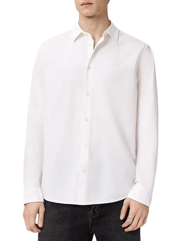 ALLSAINTS Heartsaints Button Down Shirt - White