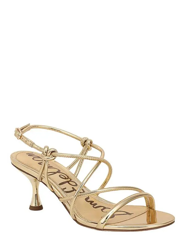 Sam Edelman Riana Strappy Sandals - Gold